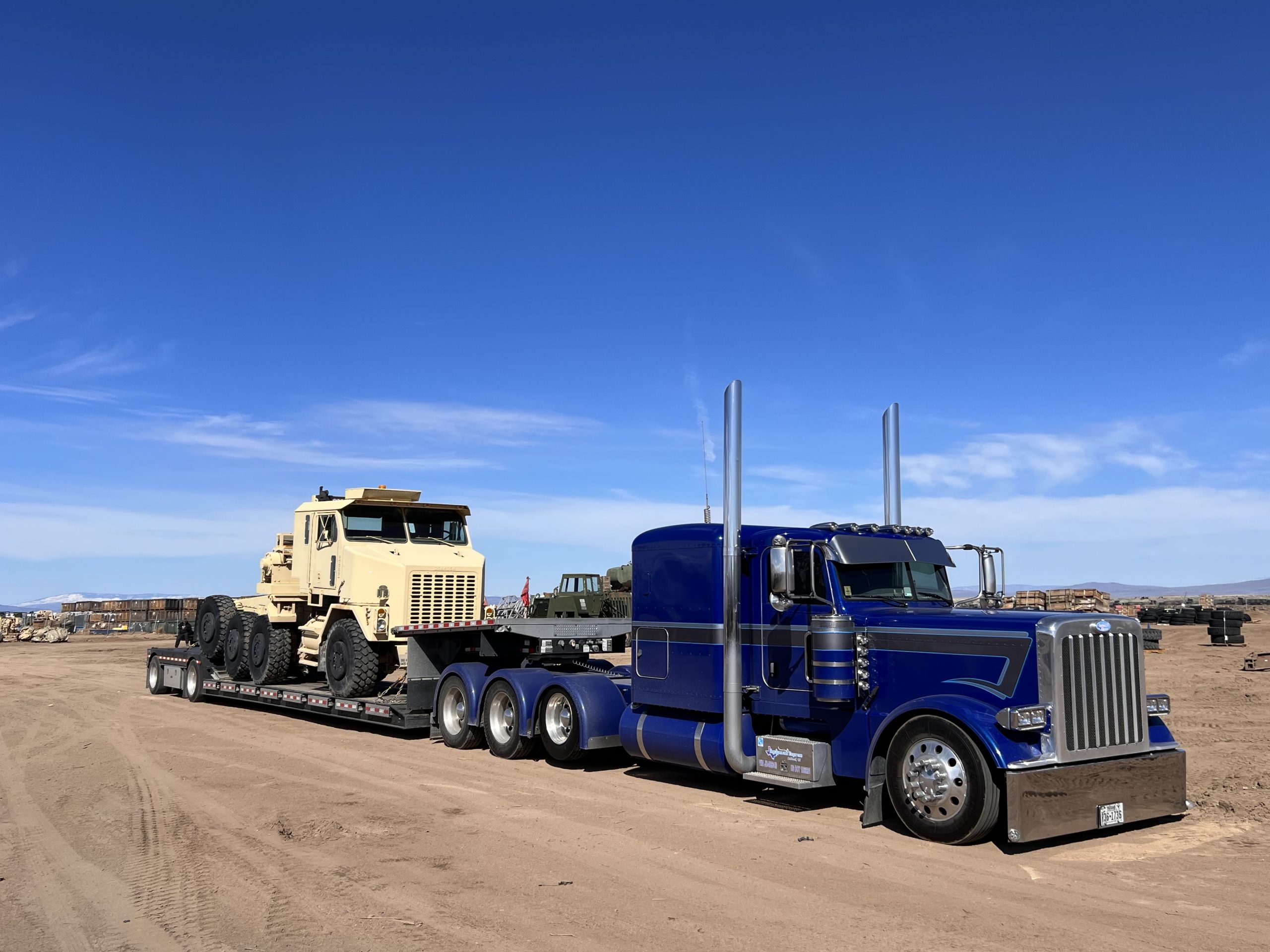 Military Heavy Hauling Services - Equipment Express Inc.